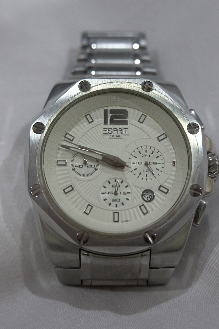 Original Esprit Men Watch (ES102881005), Men's Fashion, Watches ...
