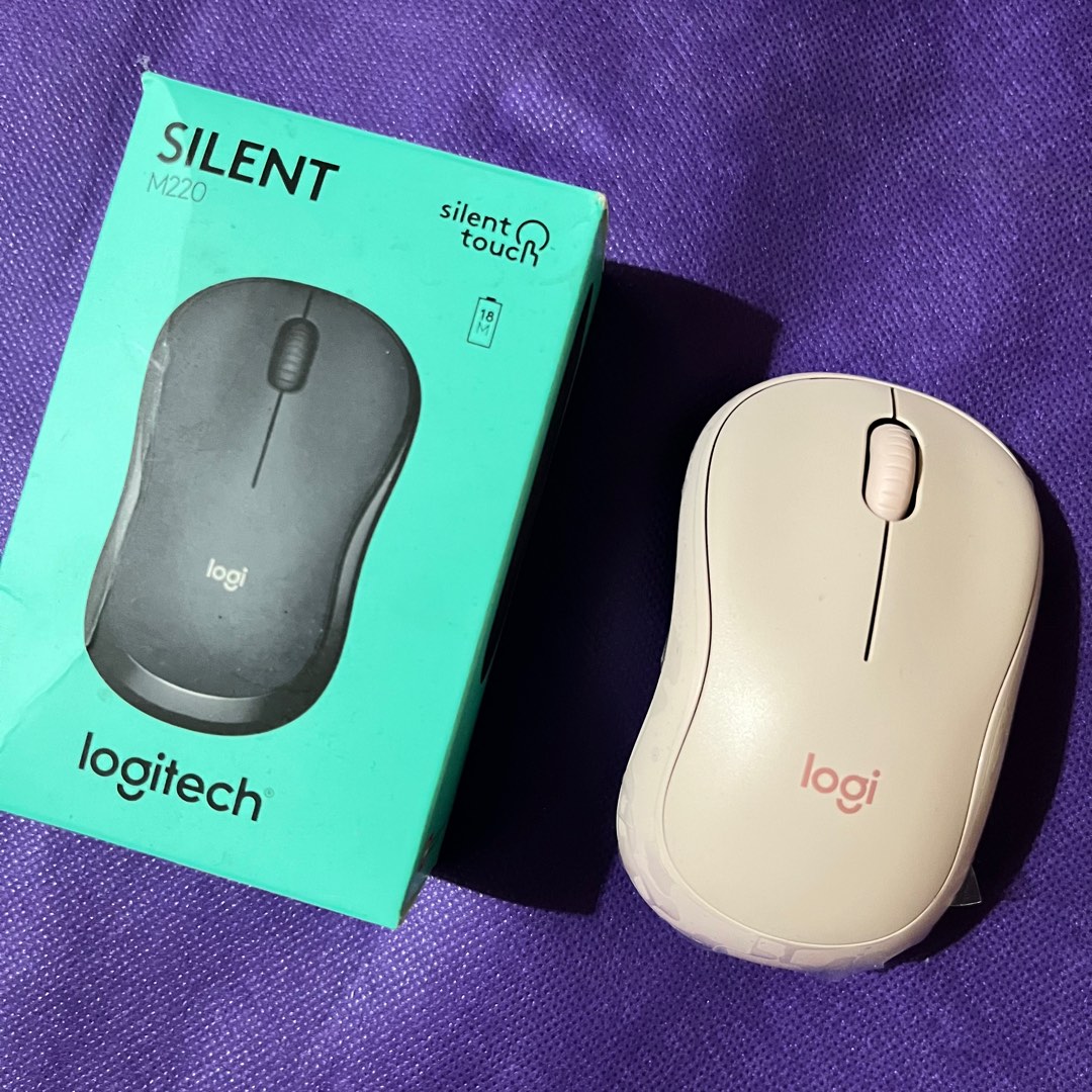 Original Logitech Wireless Silent Touch Mouse Computers Tech Parts Accessories Mouse