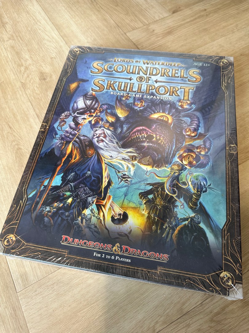Original Scoundrels of Skullport Board Game (brand new in plastic wrap ...