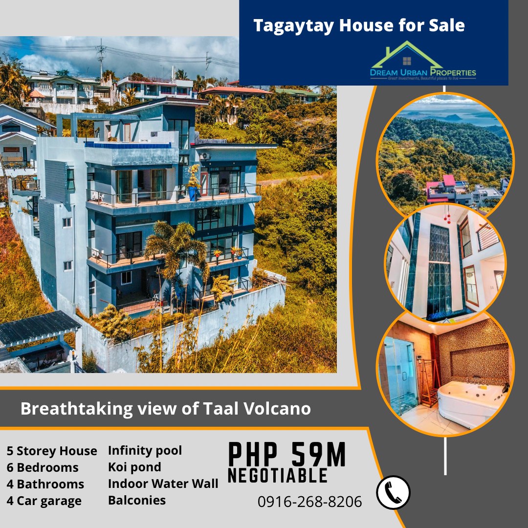 Overlooking house for sale in Tagaytay, Property, For Sale, House & Lot ...