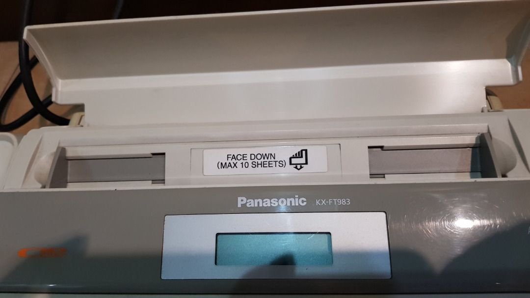 Panasonic KX-FT983 fax machine on Carousell