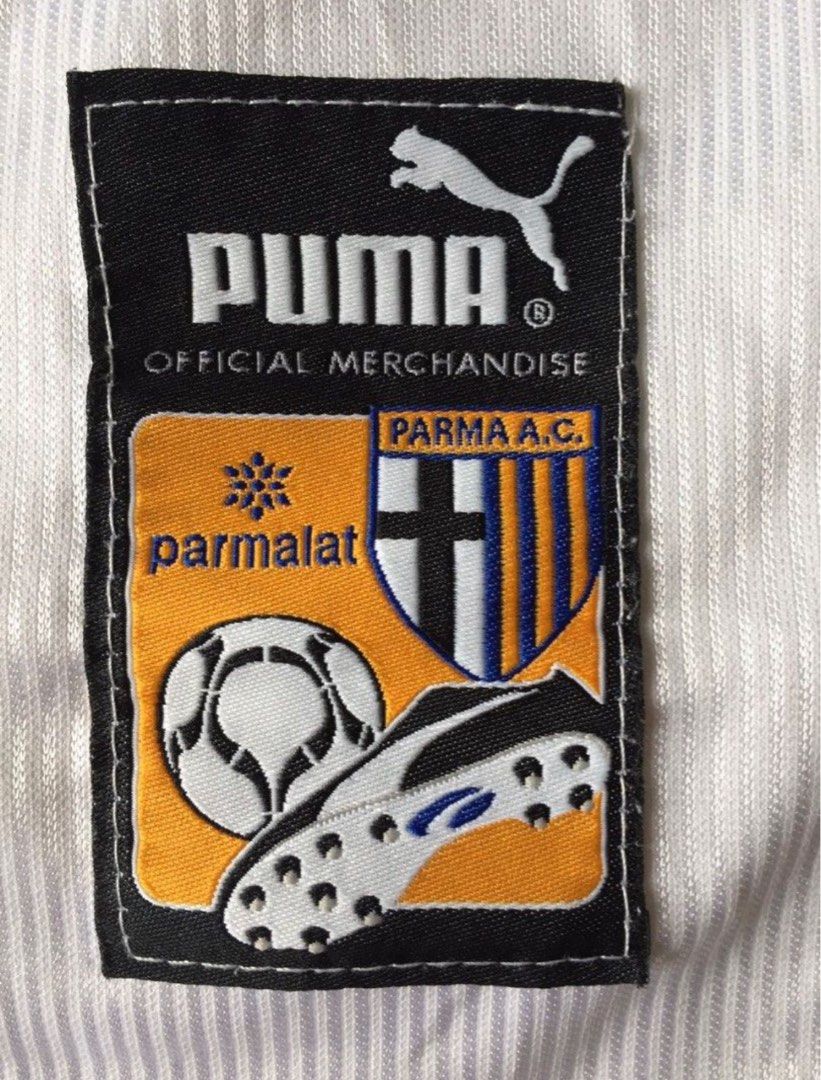 Parma FC 1997 Home Puma soccer/football jersey/kit rare/retro/vintage ...