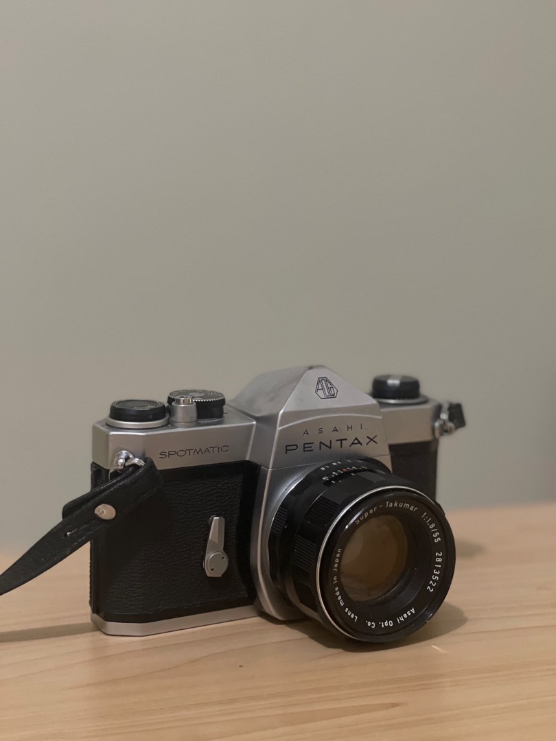 Pentax Spotmatic SP SLR Film Camera, Photography, Cameras on Carousell