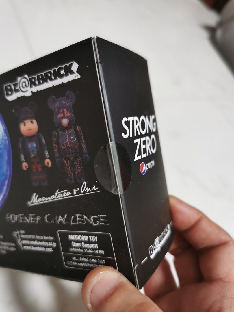Pepsi Strong Zero Momotaro Oni Bearbrick Medicom Toy Be@rbrick ...