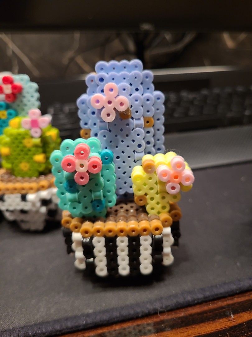 Perler Hama Bead Sprite 3D Cactus, Hobbies & Toys, Stationery & Craft ...