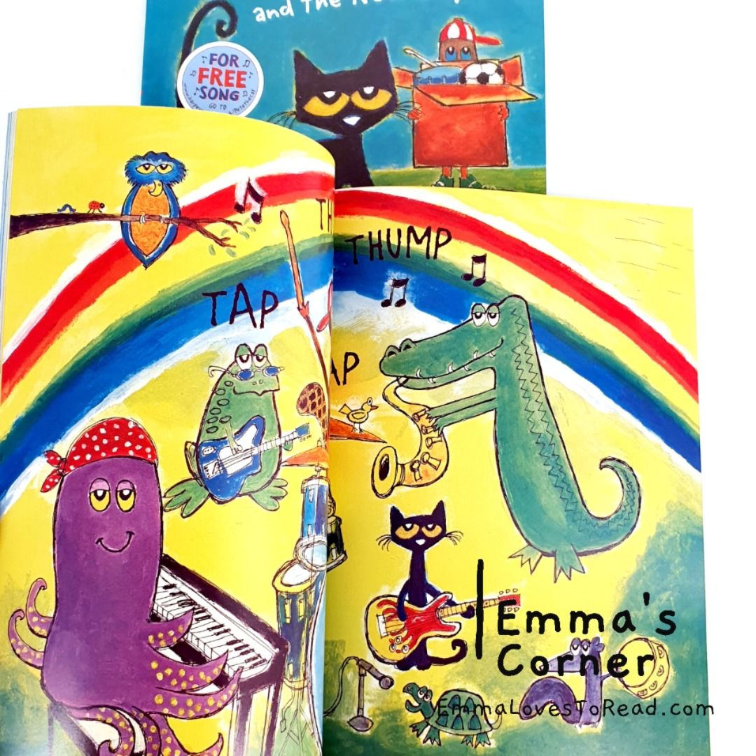 Pete the Cat I Love My White Shoes Children Picture Book Set by Eric ...