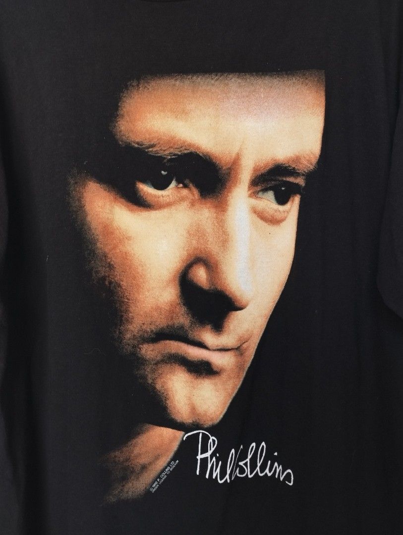 Phil Collins 1990 Tour, Men's Fashion, Tops & Sets, Tshirts & Polo ...