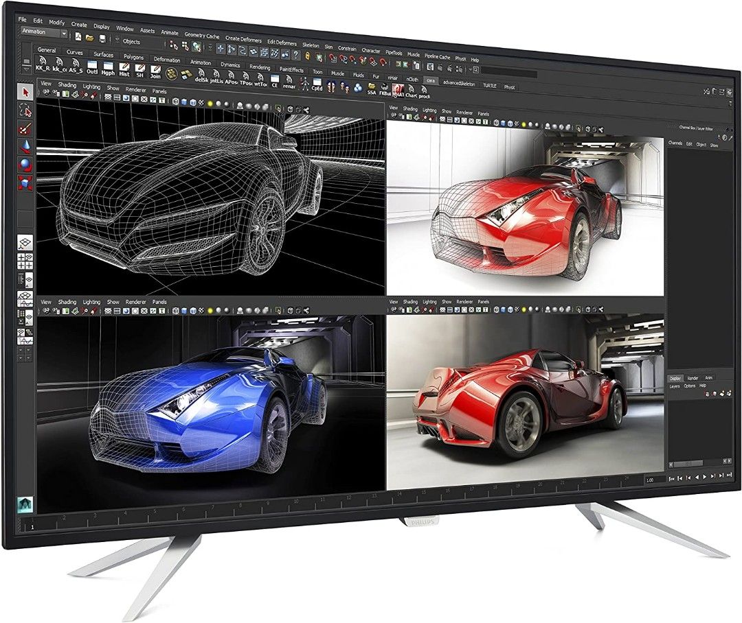 Philips 43 inch Computer Monitor BDM4350UC 43" LED monitor, 4K UHD IPS ...