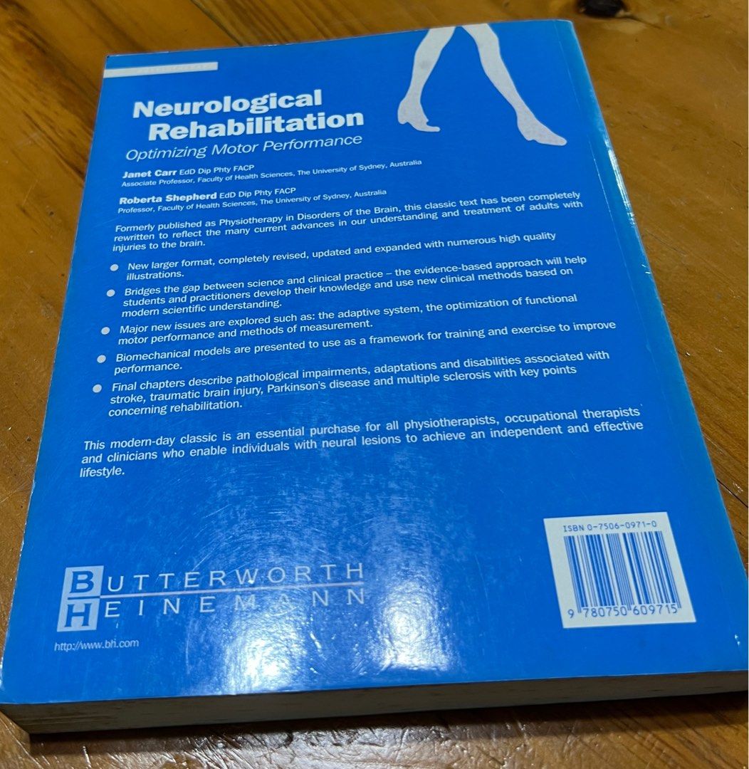 Physiotherapy text: Neurological Rehabilitation, Hobbies & Toys, Books ...