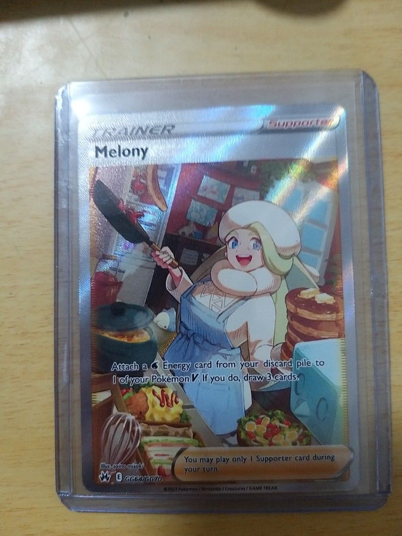 Pokemon Card Crown Zenith Galarian Gallery Melony Full Art #GG64/GG70 ...