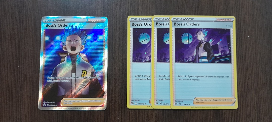 Pokemon TCG Cyrus Premium Tournament Collection Promo card SWSH251 ...