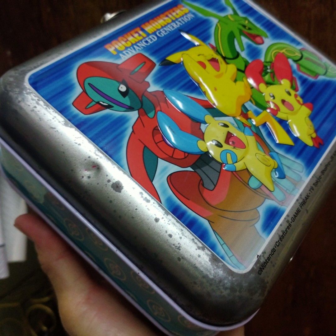 Pokemon Tin Box, Hobbies & Toys, Toys & Games on Carousell