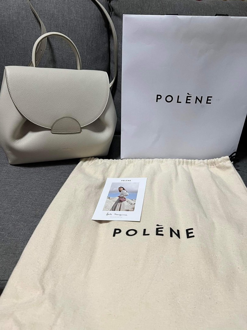 Polene Numero Un Chalk (white), Luxury, Bags & Wallets on Carousell