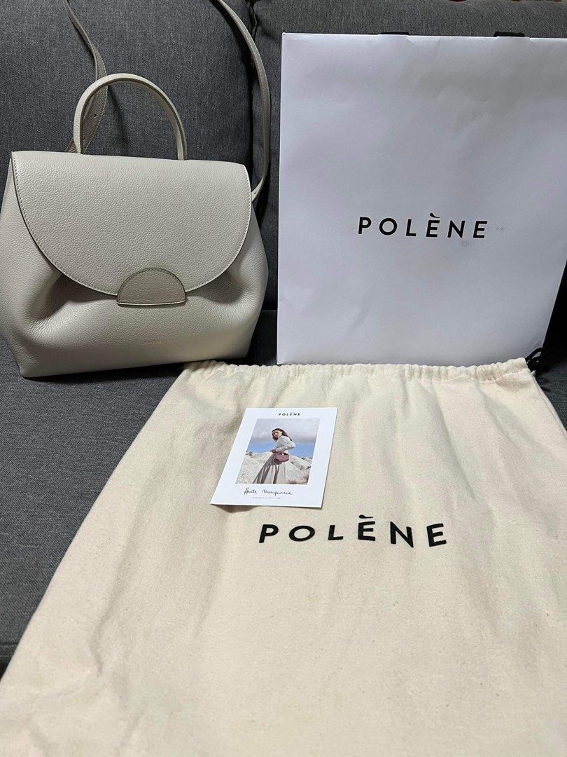 Polene Numero Un Chalk (white), Luxury, Bags & Wallets on Carousell