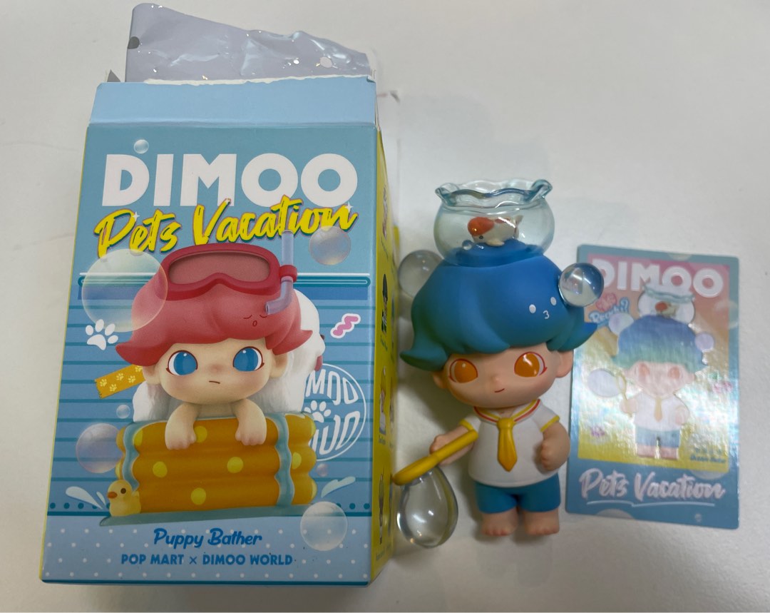 POPMART DIMOO PETS VACATION, Hobbies & Toys, Toys & Games on Carousell