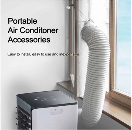 Portable Air Conditioning Exhaust Hose Mobile Air Conditioning Exhaust ...