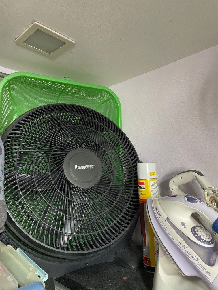 Power Pac Fan (floor), Furniture & Home Living, Lighting & Fans, Fans ...