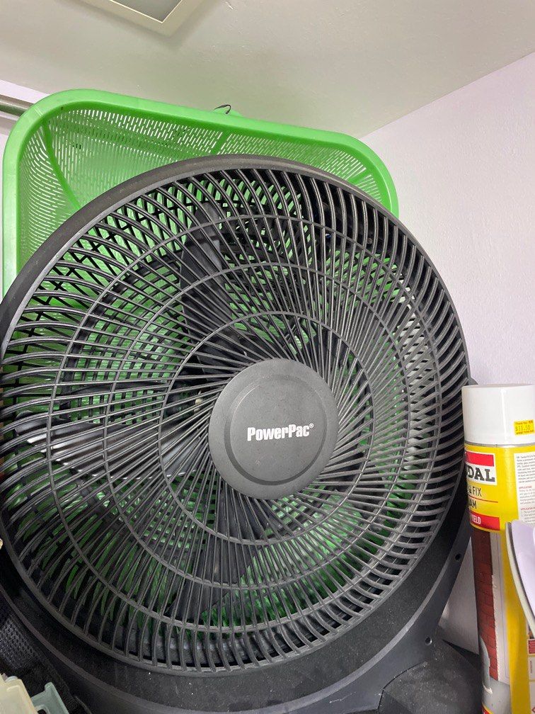 Power Pac Fan (floor), Furniture & Home Living, Lighting & Fans, Fans ...