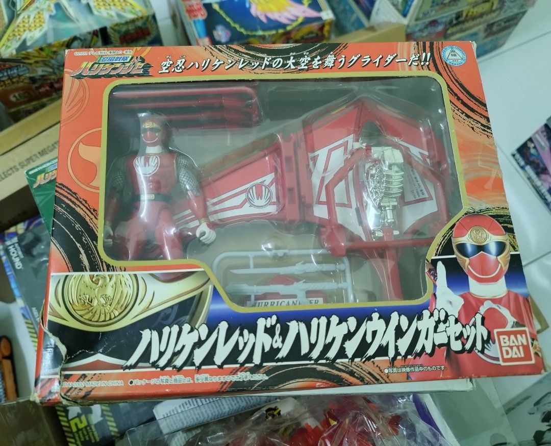 Power Rangers Sentai Hurricaneger Red Blue Yellow, Hobbies & Toys, Toys ...