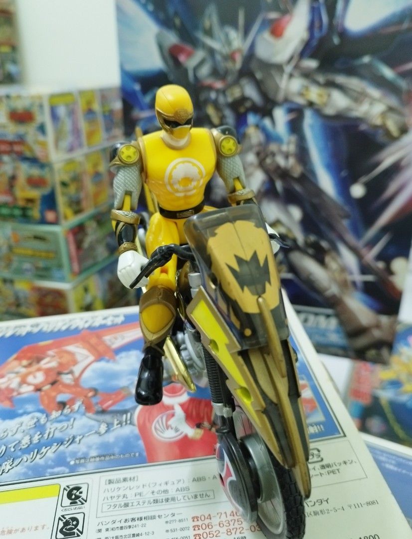 Power Rangers Sentai Hurricaneger Red Blue Yellow, Hobbies & Toys, Toys ...