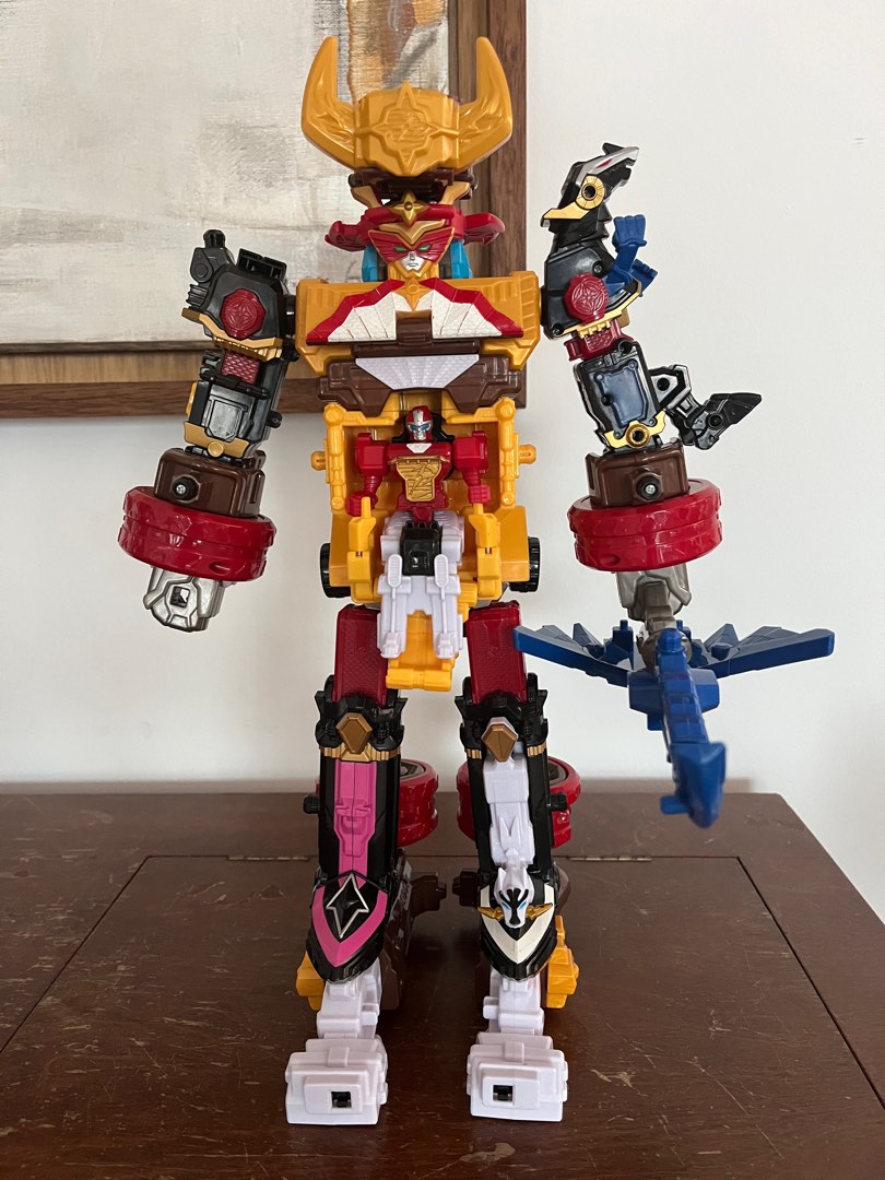 Ninja steel megazord power rangers , Hobbies & Toys, Toys & Games on ...