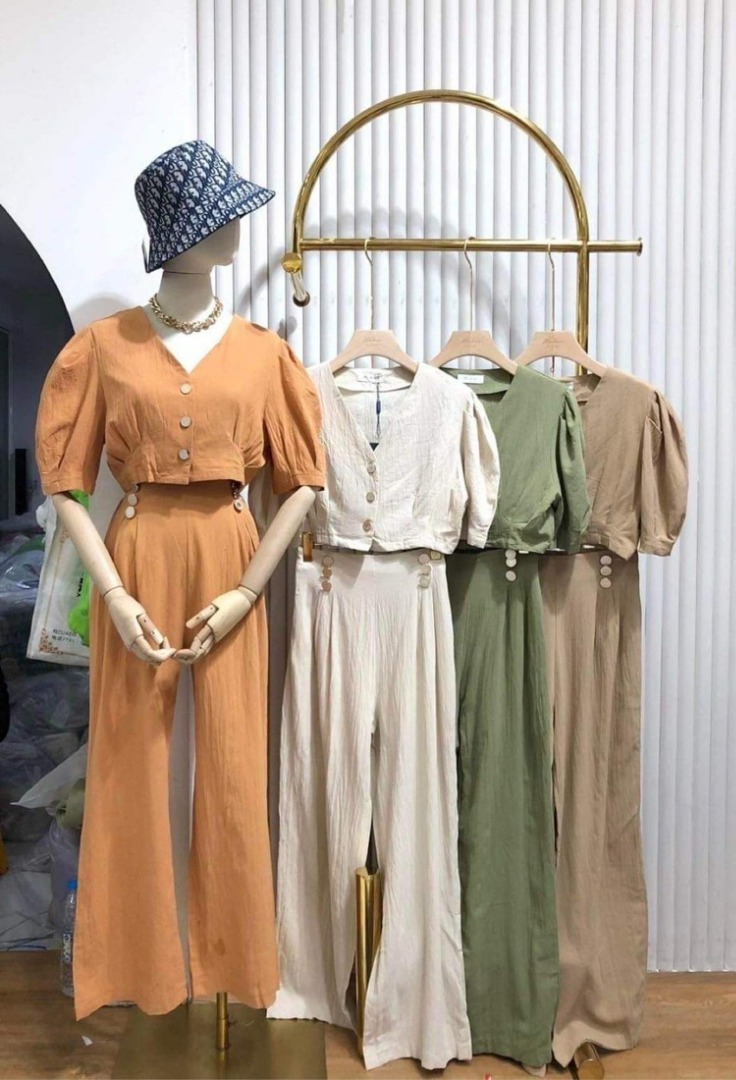 PREMIUM Bangkok MAIKAEW MATINEE BKK semi formal puff sleeves crop top ...