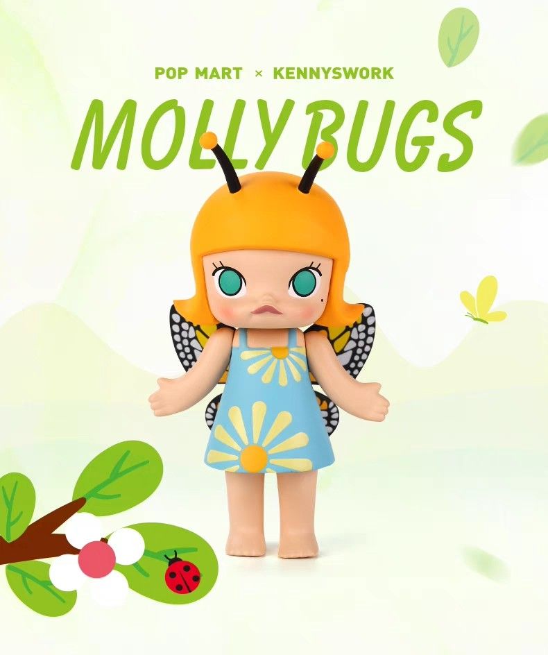 Preorder (Confirmed Design)- Pop Mart popmart Molly Bug Series ...