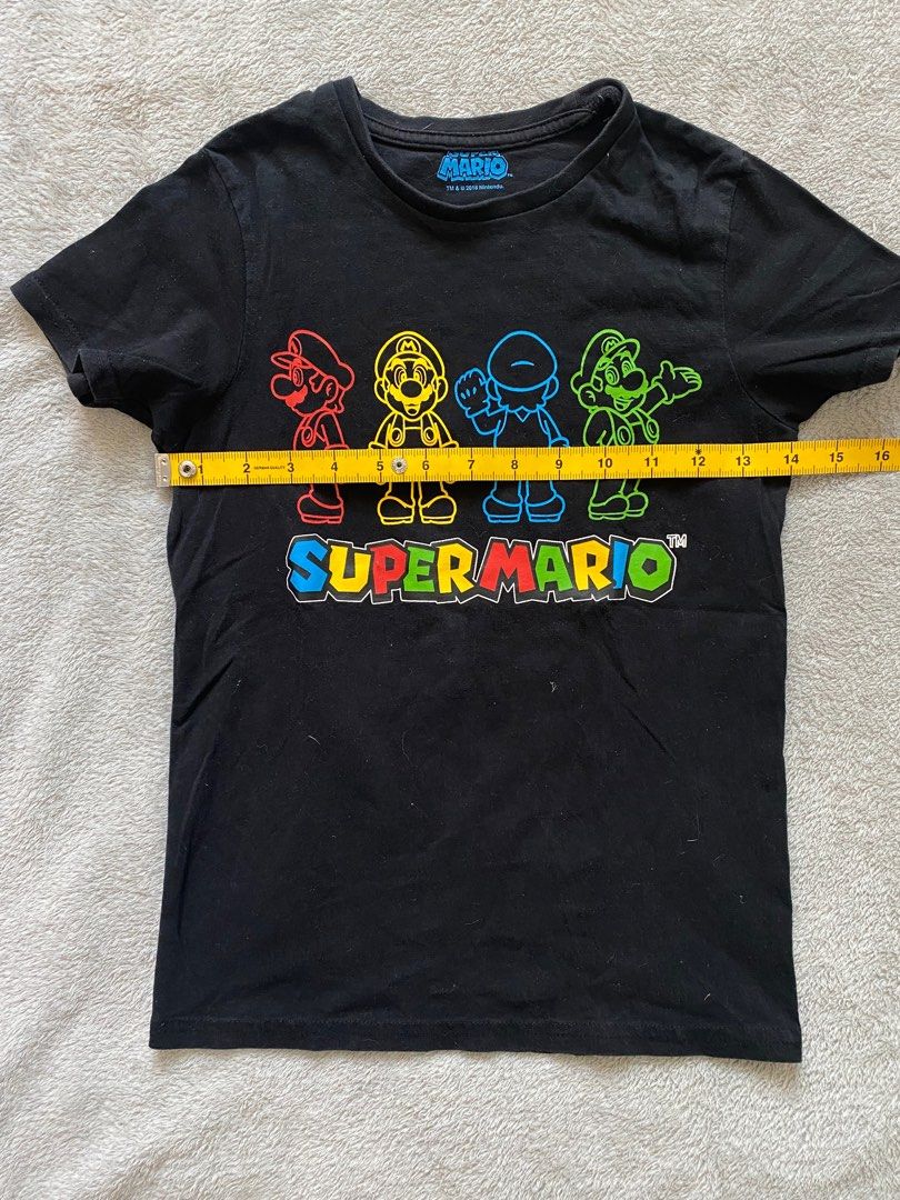 Primark (9-10yo) Super Mario Graphic Kid’s T-shirt, Babies & Kids ...