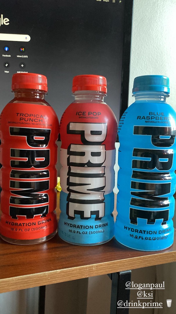 Prime Hydration Sports Drink - Energy Drink, Electrolyte Beverage 16.9 ...