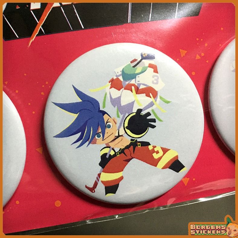 Promare - Galo Thymos, Kray Foresight, Lio Fotia - Badge (Set), Hobbies ...