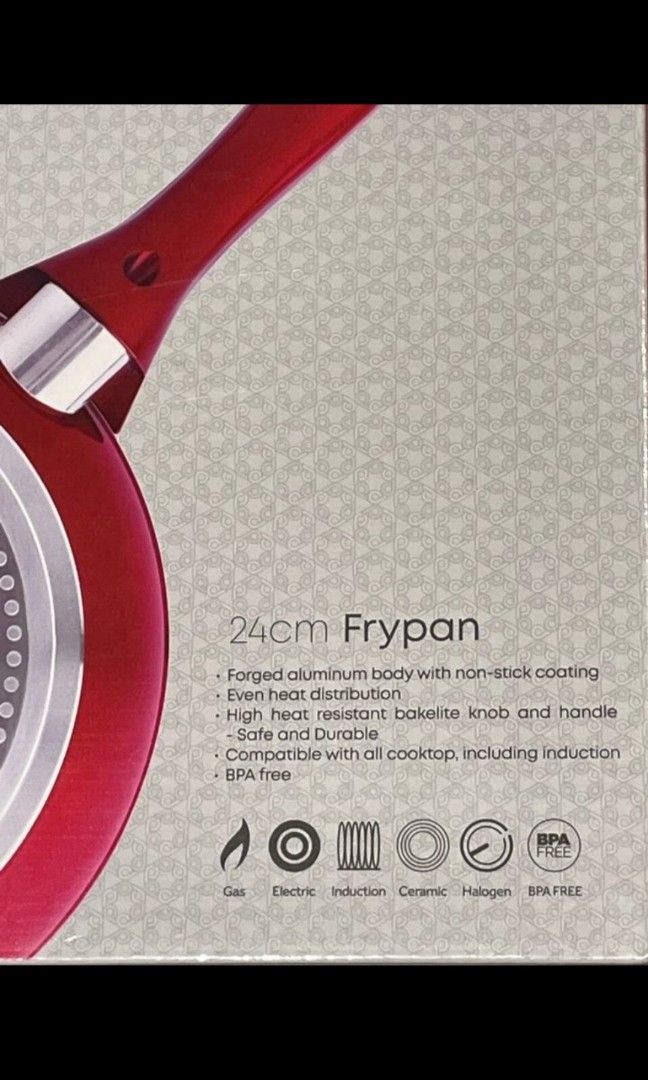 Pyrex Clara Cookware 24 cm Frypan with induction, Furniture & Home ...