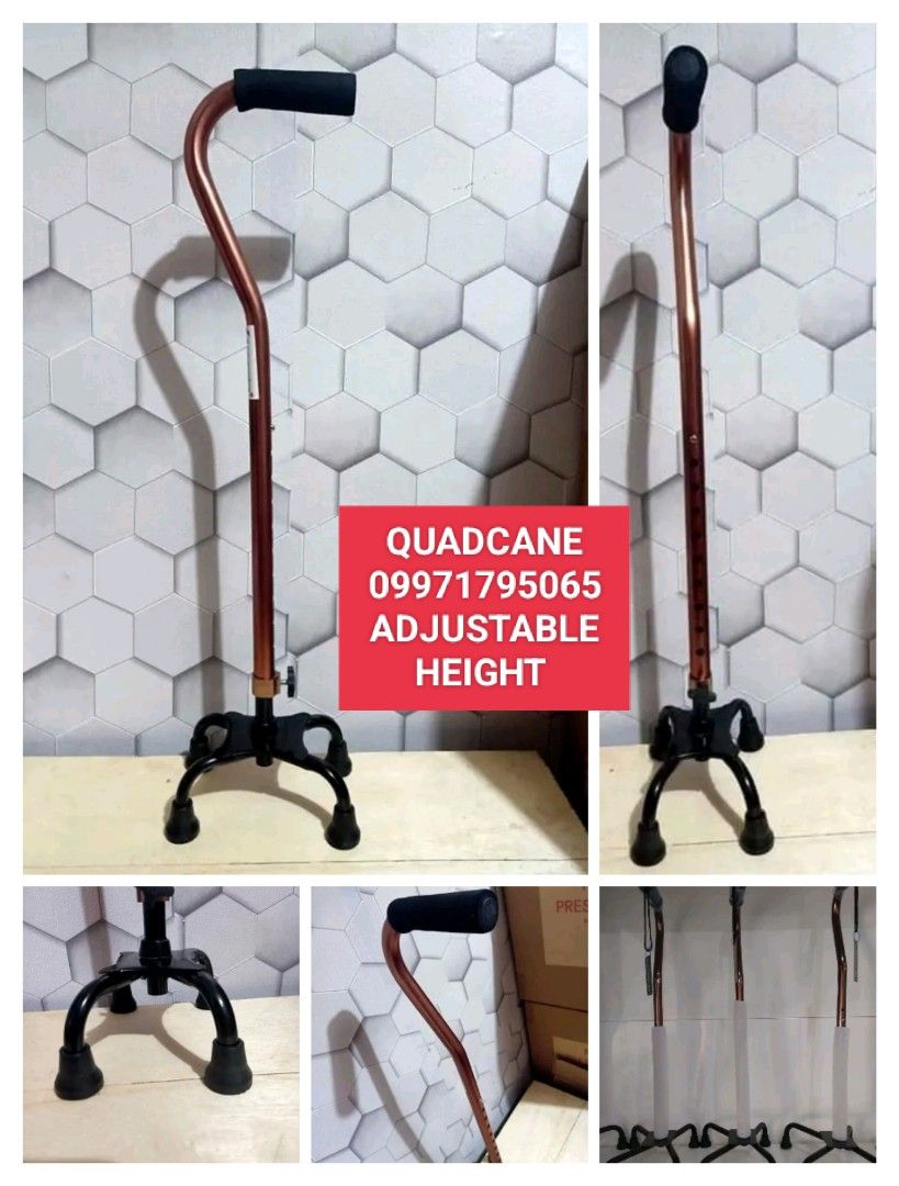 Quadcane #Tungkod, Health & Nutrition, Medical Supplies & Tools on ...