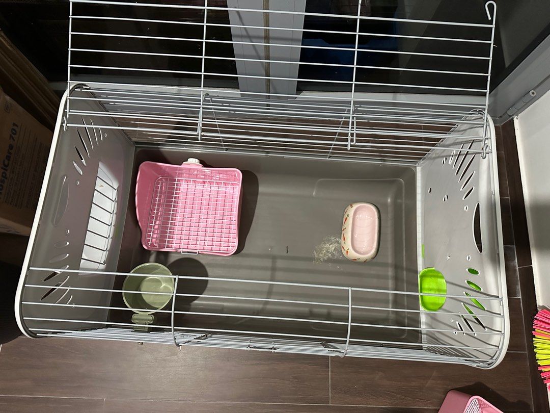 Rabbit cage, Pet Supplies, Homes & Other Pet Accessories on Carousell