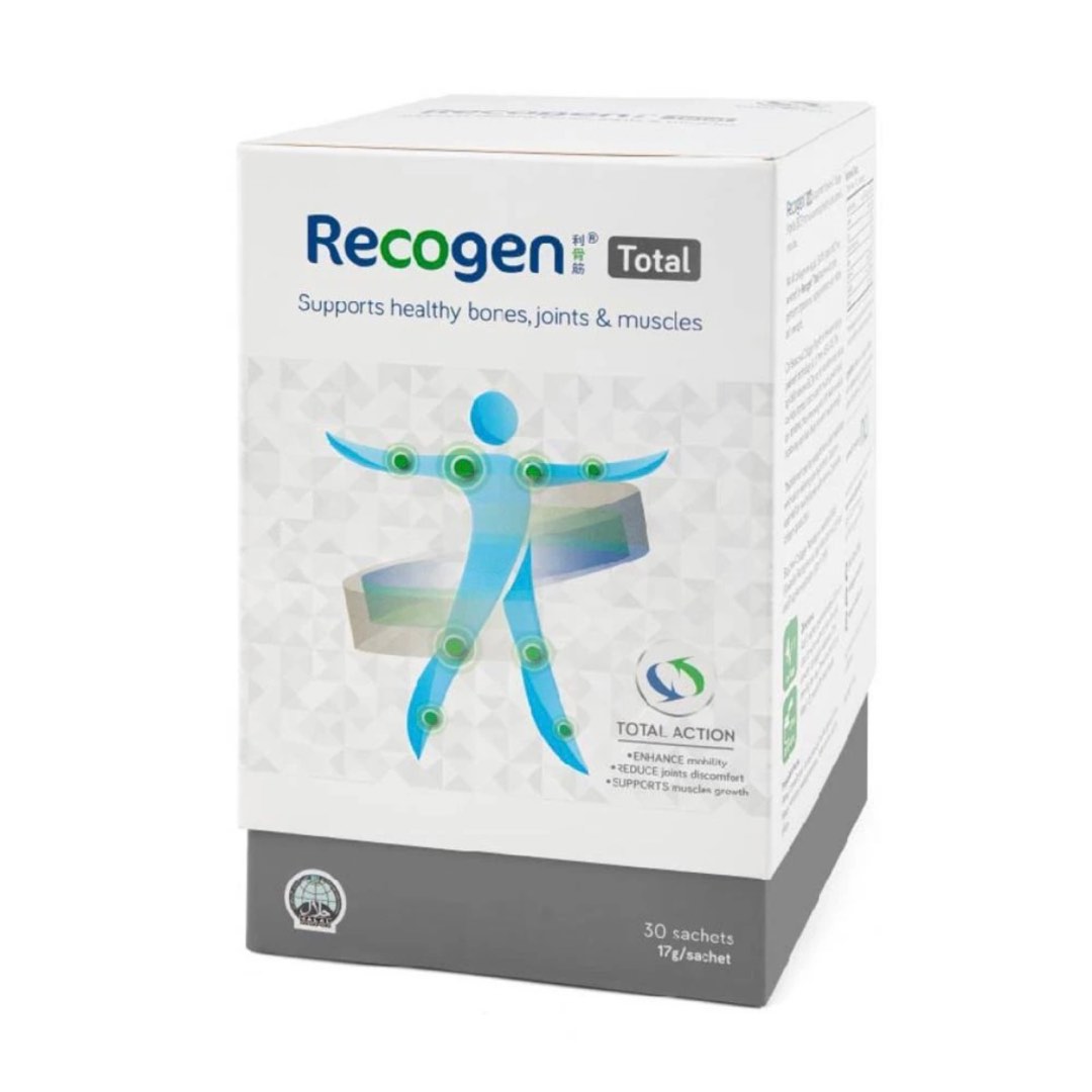Recogen Total Sachets, Health & Nutrition, Health Supplements, Vitamins ...