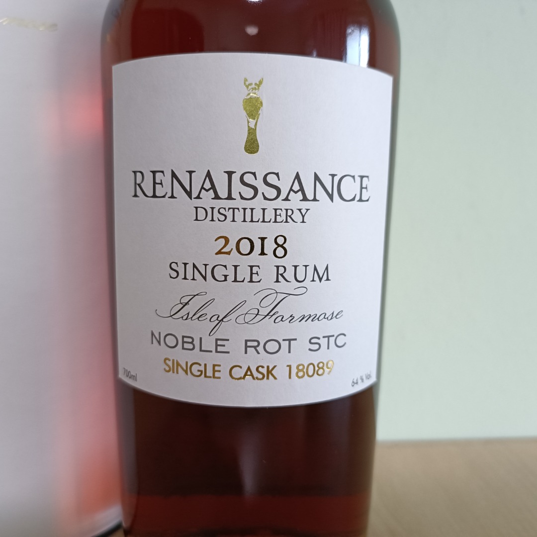 Renaissance Rum 2018 Noble Rot STC Cask, Food & Drinks, Alcoholic ...