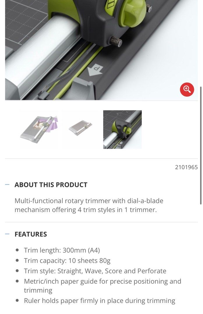 Rexel Smartcut A425, Hobbies & Toys, Stationery & Craft, Craft Supplies ...