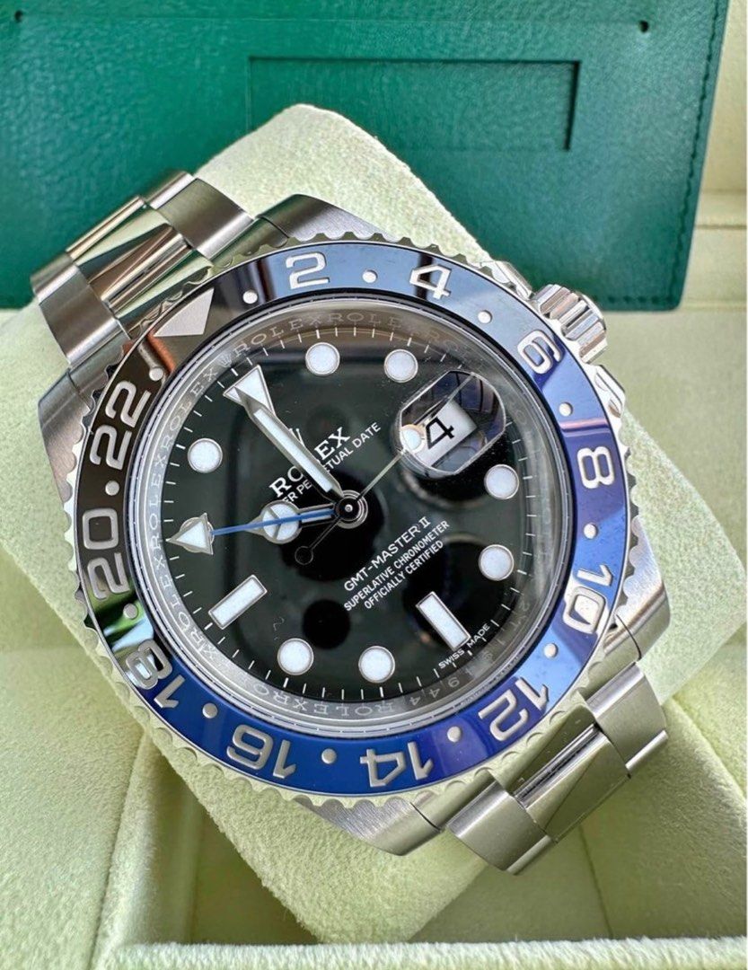 Rolex Batman, Men's Fashion, Watches & Accessories, Watches on Carousell