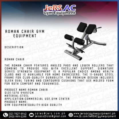 Roman Chair Gym Equipment, Sports Equipment, Exercise & Fitness, Cardio ...