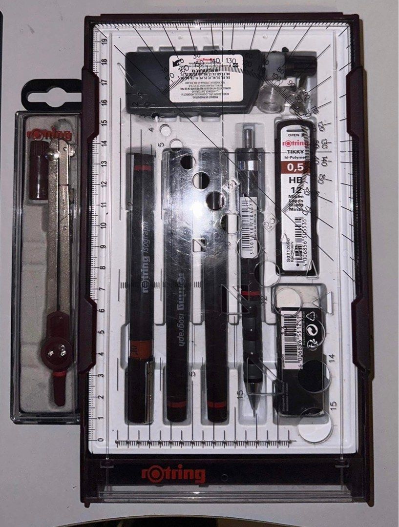 Rotring Set, Hobbies & Toys, Stationary & Craft, Stationery & School ...
