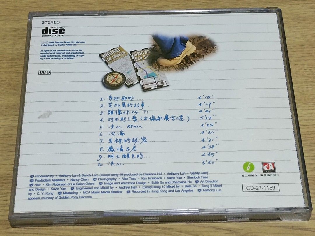 Sandy Lam, Sandy 94, Hobbies & Toys, Music & Media, CDs & DVDs on Carousell