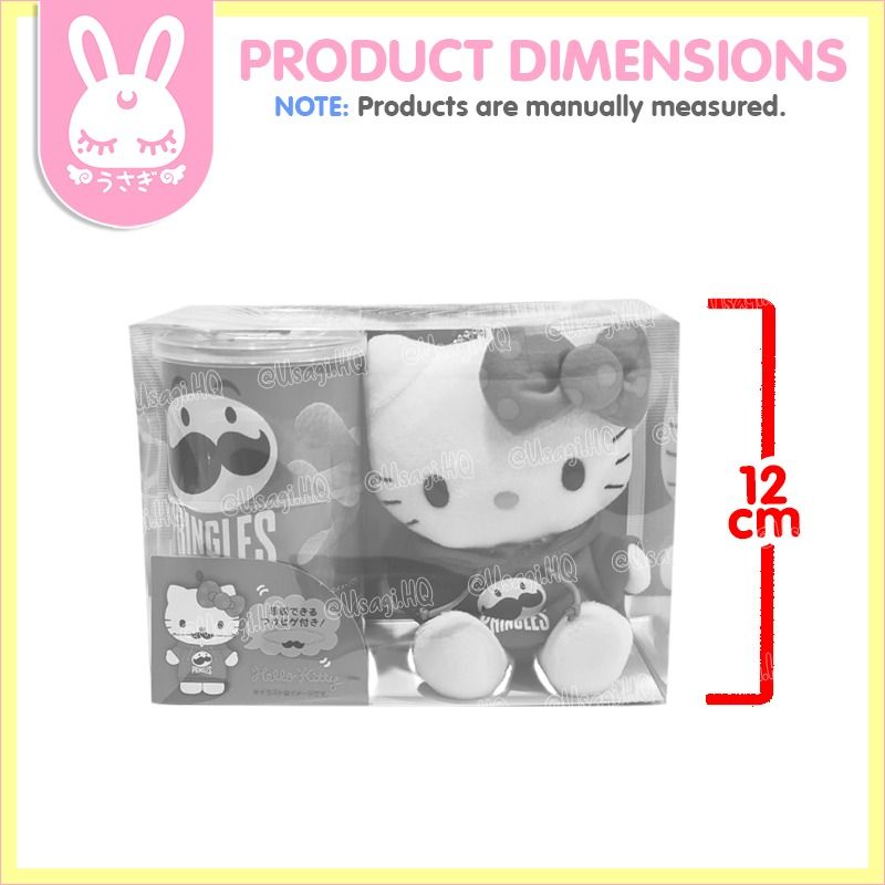 Sanrio Hello Kitty x Pringles White Day Collaboration Snack & Plush Set ...