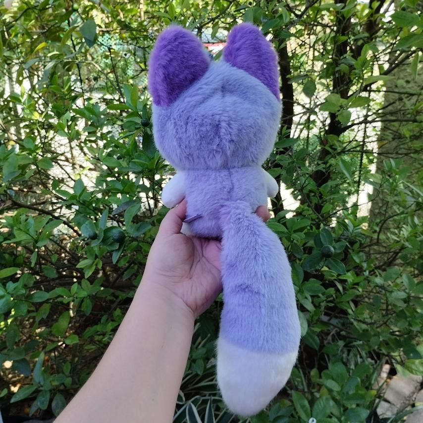 SANRIO Purple Fox Hello Kitty Plush doll, Hobbies & Toys, Toys & Games ...
