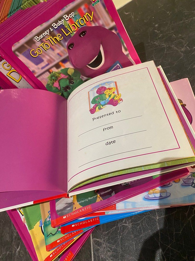 Scholastic Barney story books, Hobbies & Toys, Books & Magazines ...