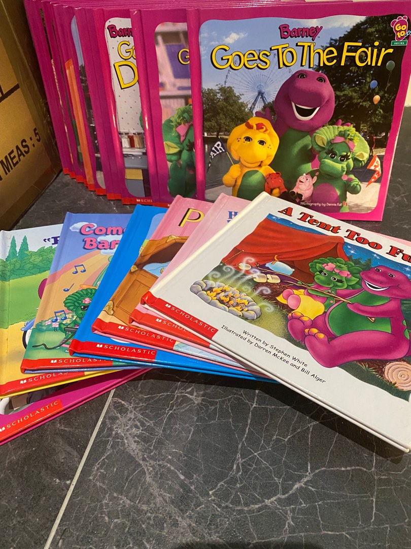 Scholastic Barney story books, Hobbies & Toys, Books & Magazines ...