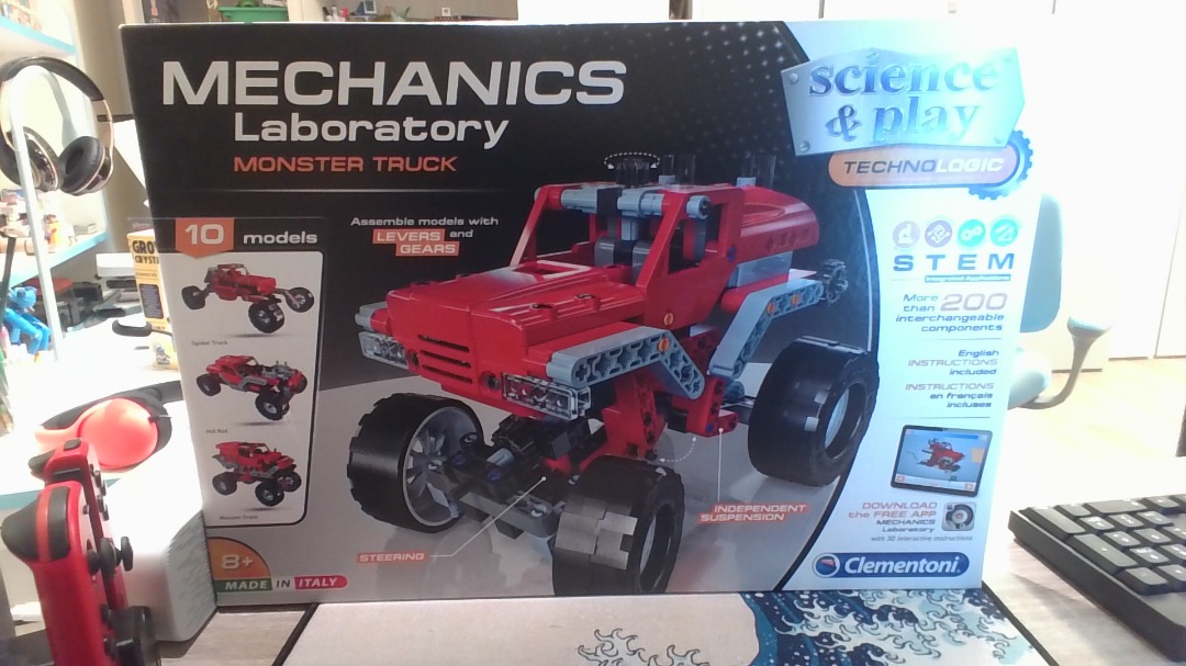Science and Play Technologic - Mechanics Laboratory - Monster truck ...