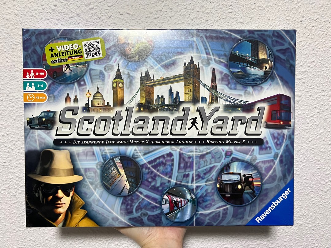 Scotland Yard Board Game, Hobbies & Toys, Toys & Games on Carousell