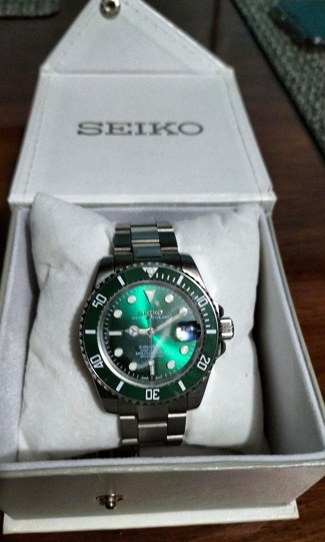 Seiko Hulk Green (Limited Edition), Men's Fashion, Watches ...