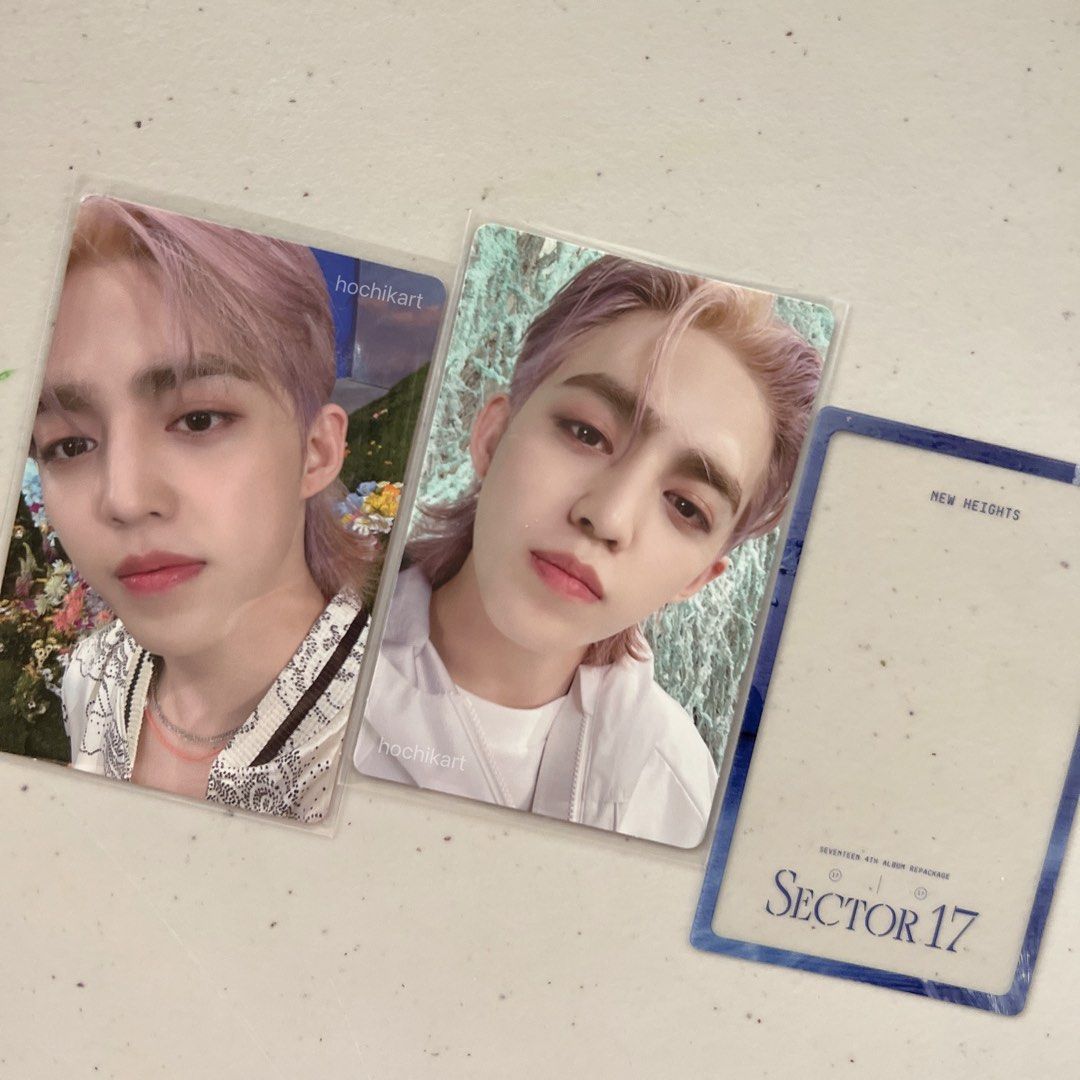 Seventeen Sector 17 SCoups Photocard Set on Carousell