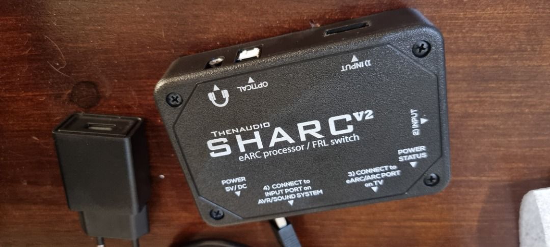 Thenaudio shARC-V2 8K eARC Audio Processor, Audio, Other Audio Equipment on Carousell