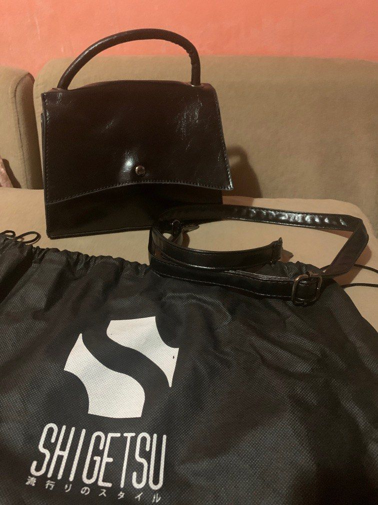 Shigetsu japan leather bag, Women's Fashion, Bags & Wallets, Cross-body ...